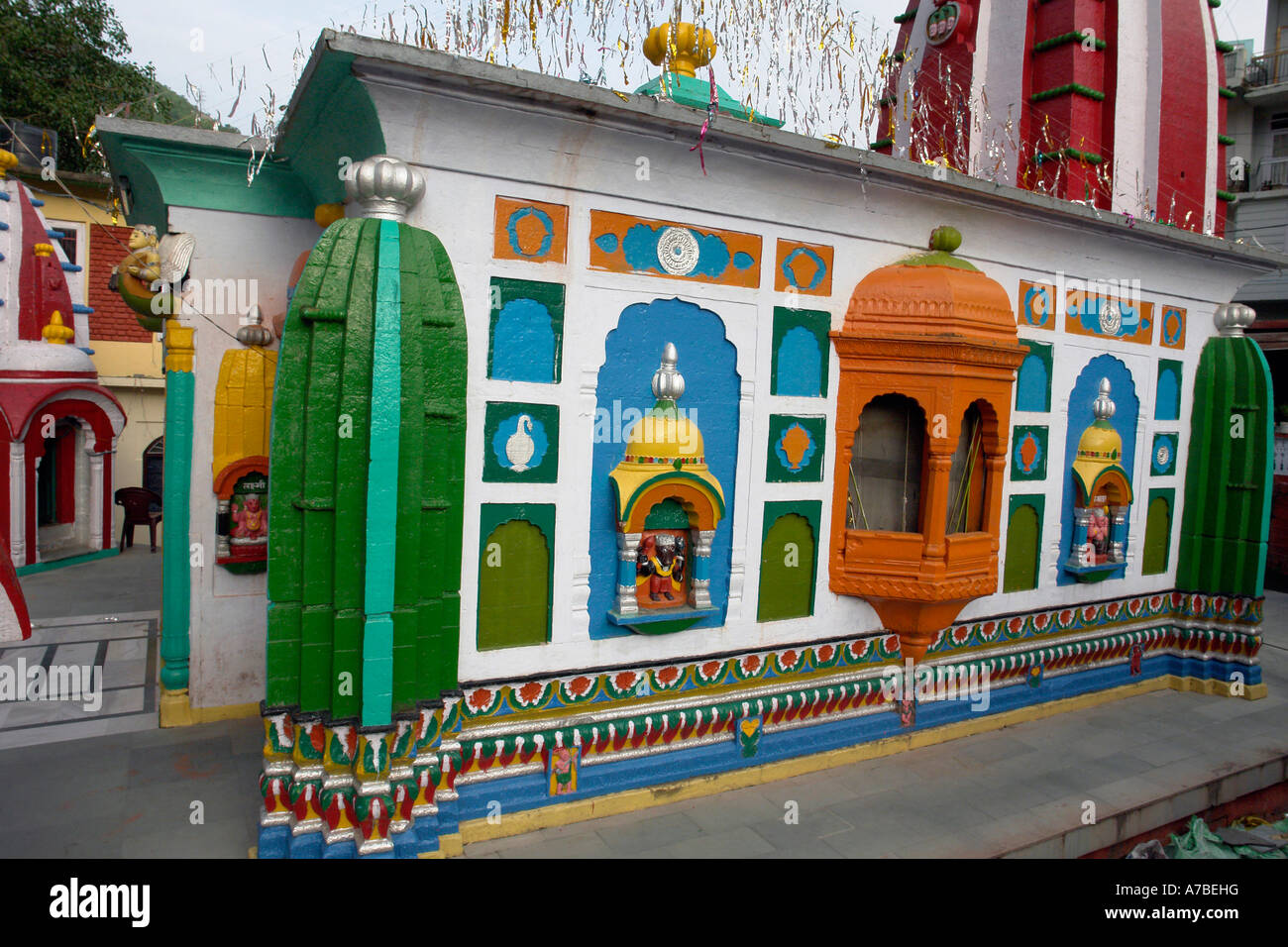 temple detail - mandi Stock Photo - Alamy