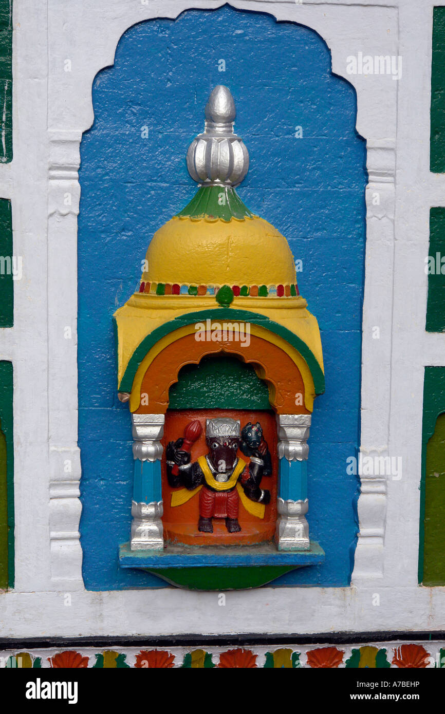 mandi temple detail Stock Photo - Alamy
