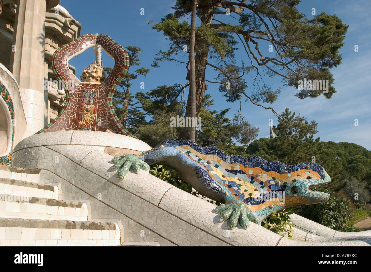 Animal figures architectural style art nouveau barcelona beast ...
