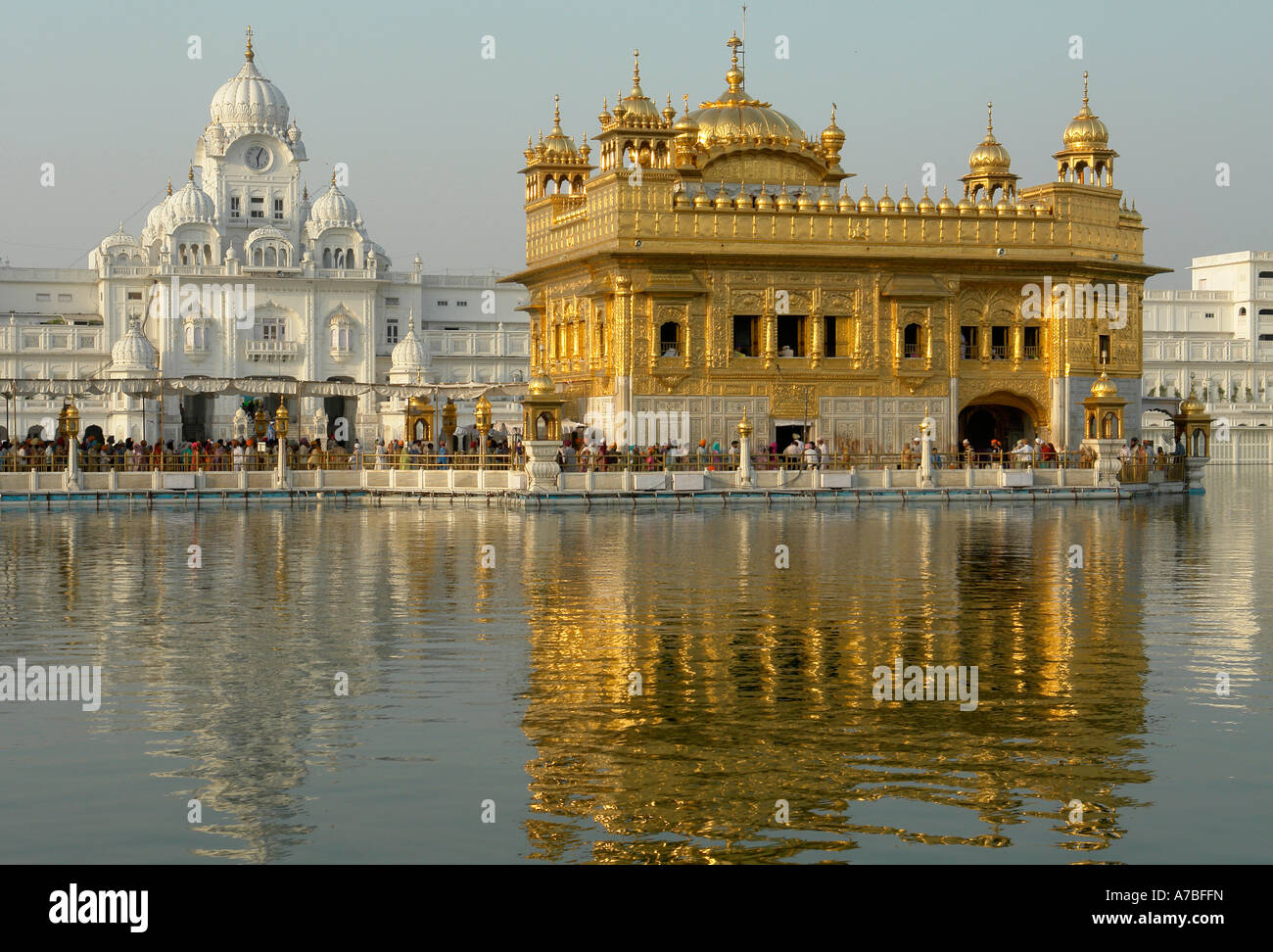golden temple at sunset Stock Photo - Alamy