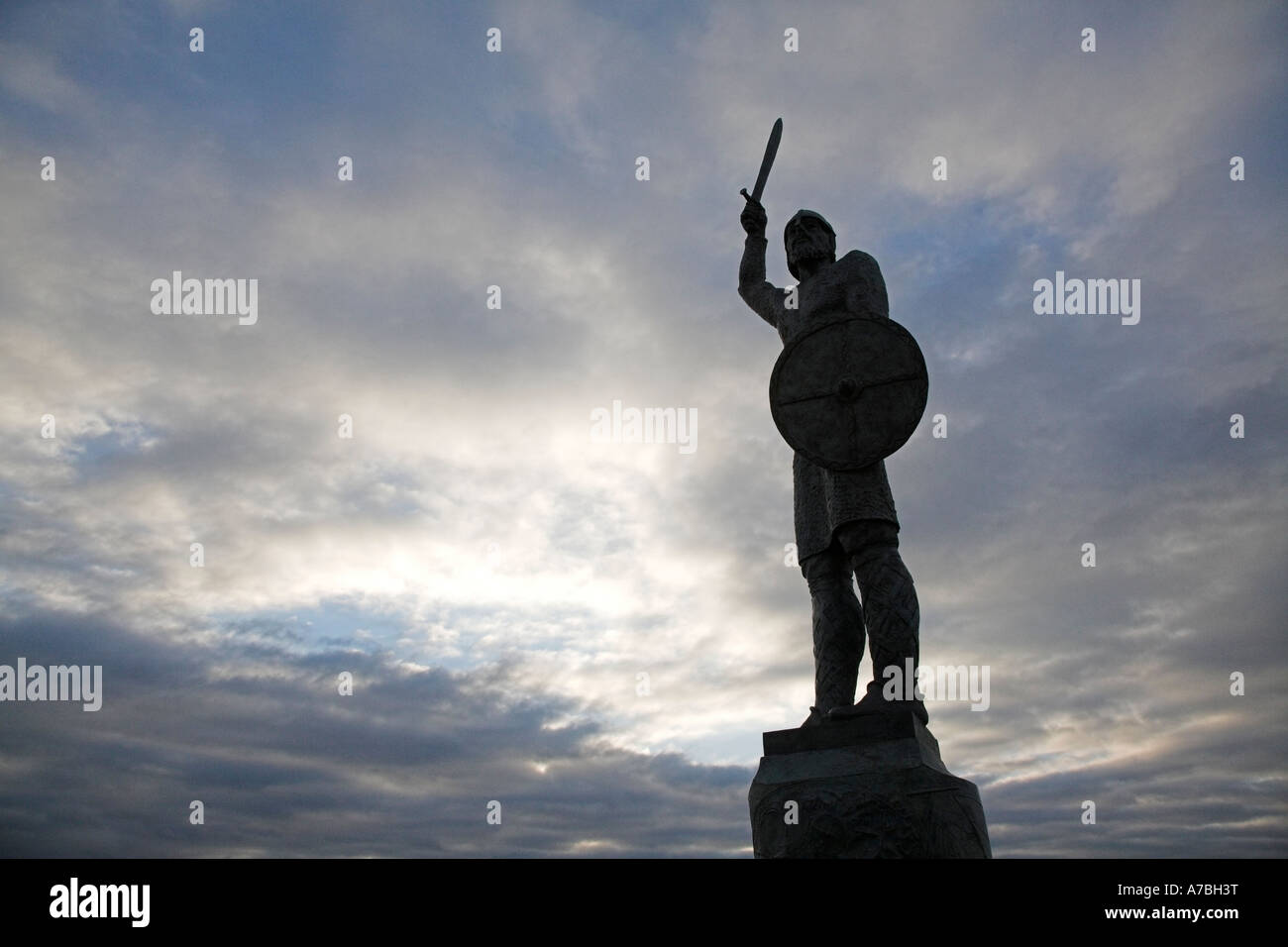 Viking Statue, Maldon, Essex Stock Photo - Alamy