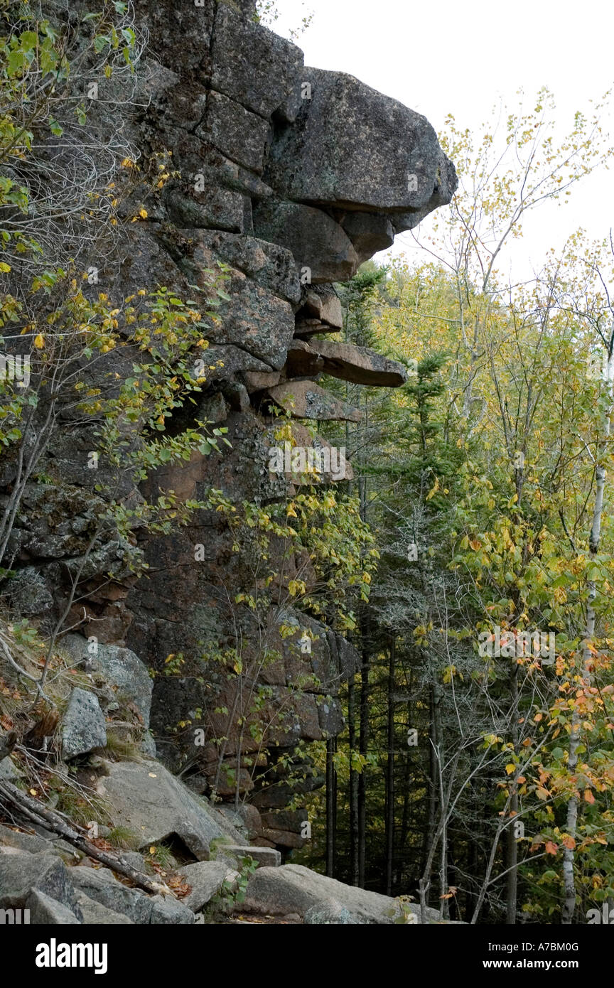 Gorham Mountain Trail Stock Photo - Alamy
