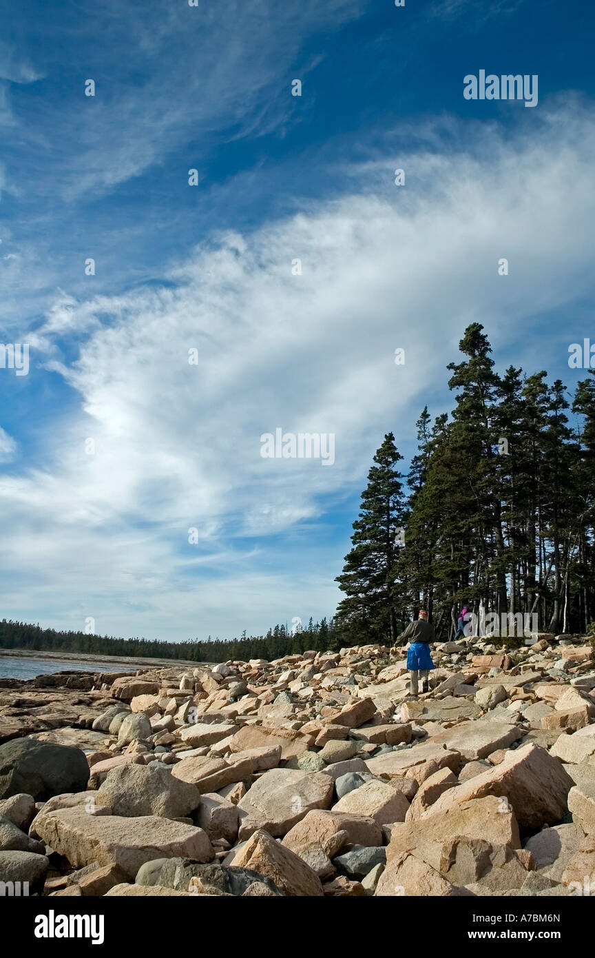 Wonderland trail acadia national park hi-res stock photography and ...