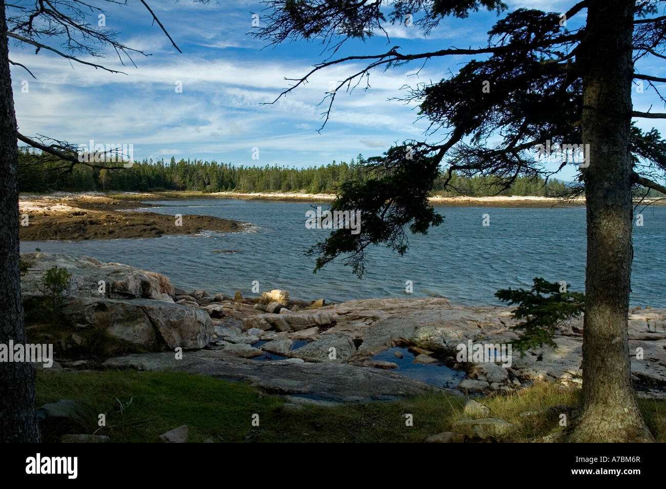 Wonderland trail acadia national park hi-res stock photography and ...