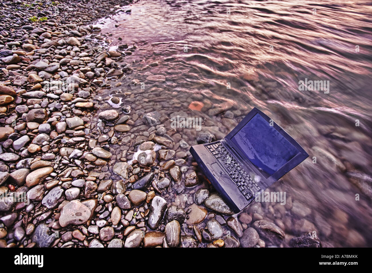 Laptop water broken hi-res stock photography and images - Alamy