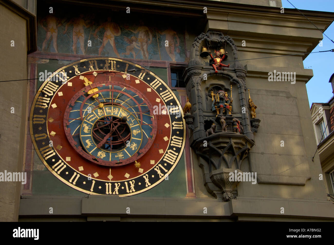 zytglogge, the clock tower in bern, switzerland. ( c) uli nusko, ch ...