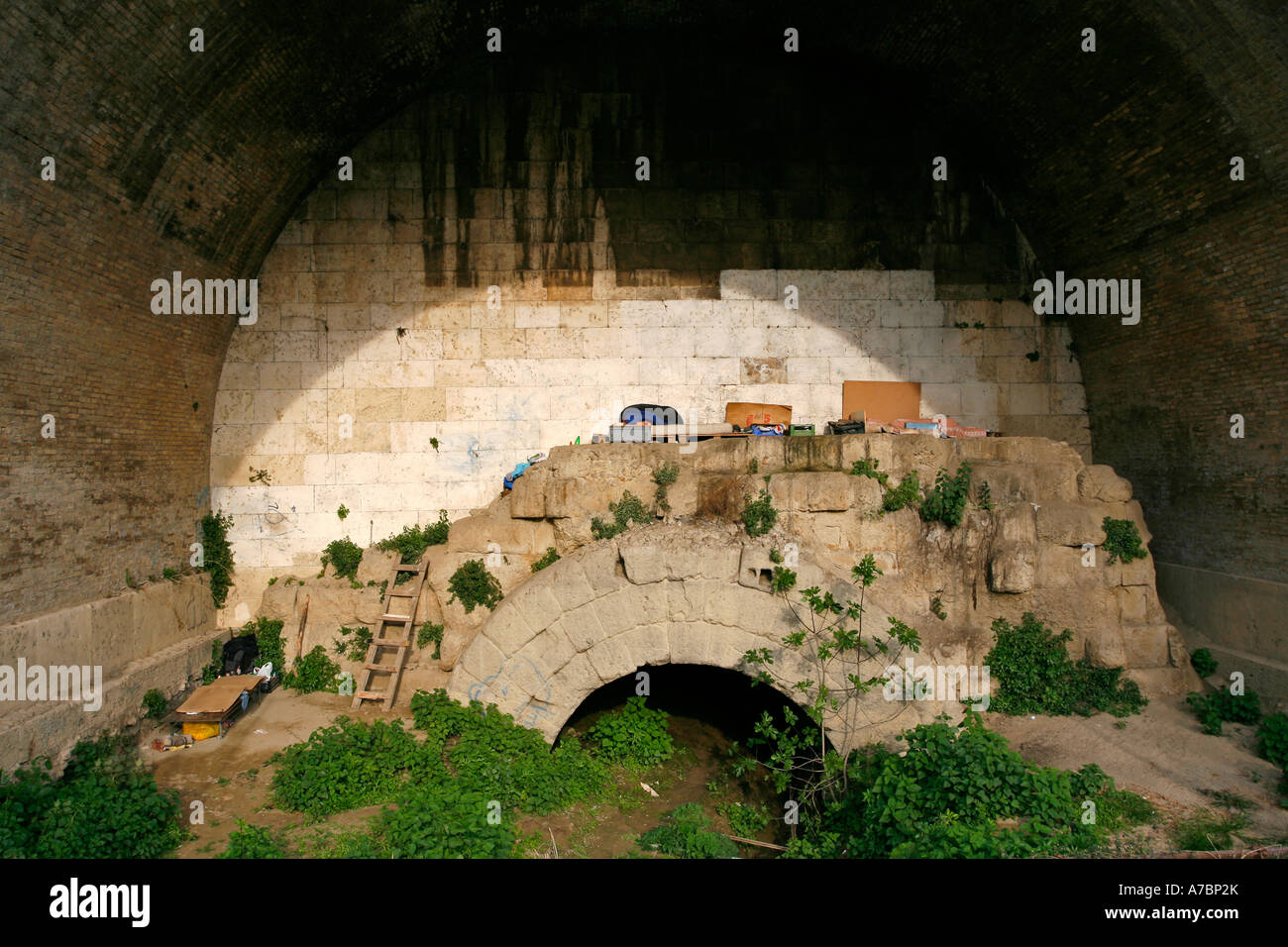 Cloaca Maxima Rome Italy Europe Stock Photo - Alamy