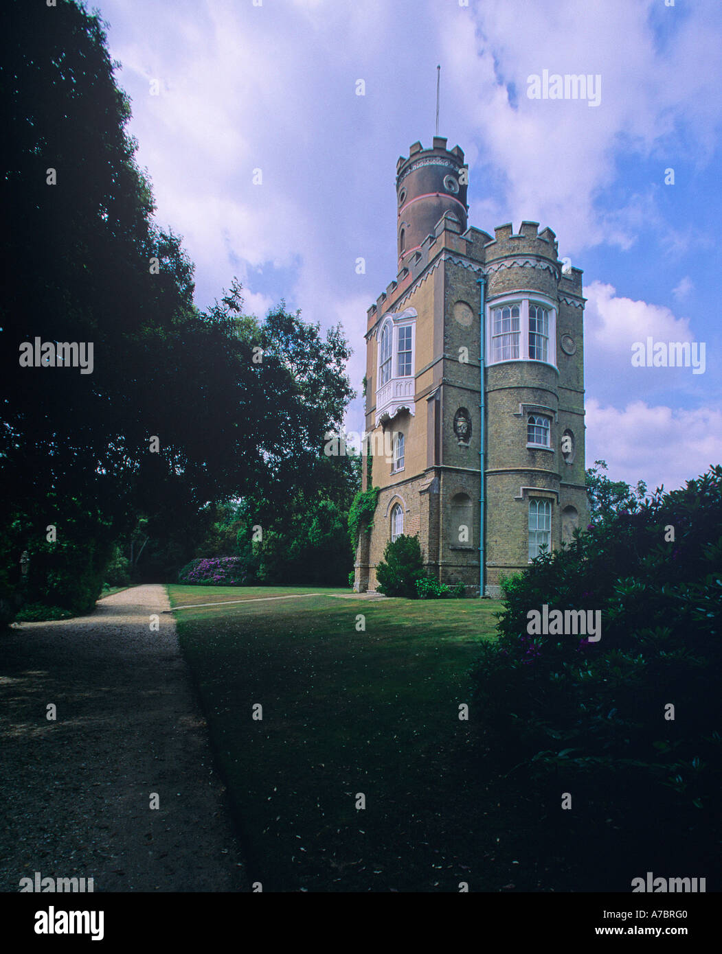 Luttrell s Tower Folly built by Temple Simon Luttrell circa 1720 west ...