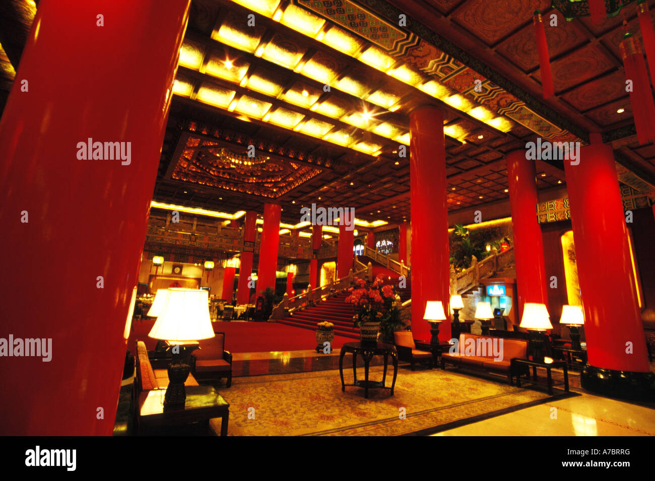 grand hotel reception, taipei, taiwan Stock Photo - Alamy