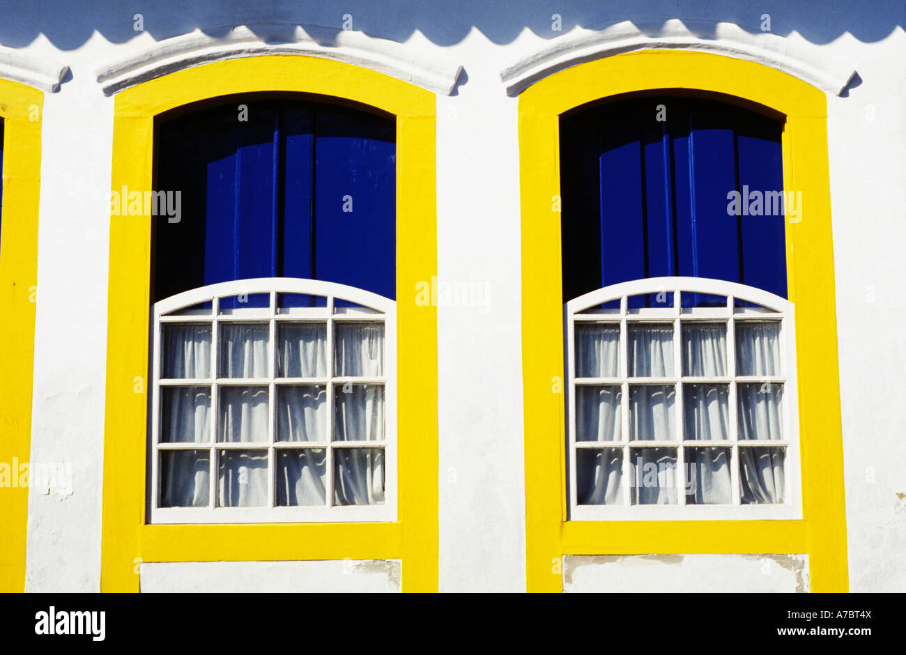 house windows, parati, brazil Stock Photo - Alamy