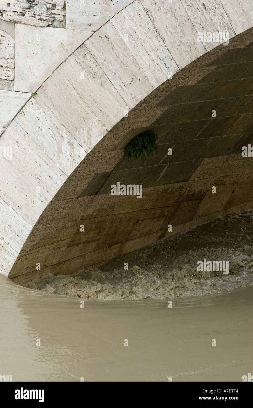 fast flood water in river Stock Photo - Alamy