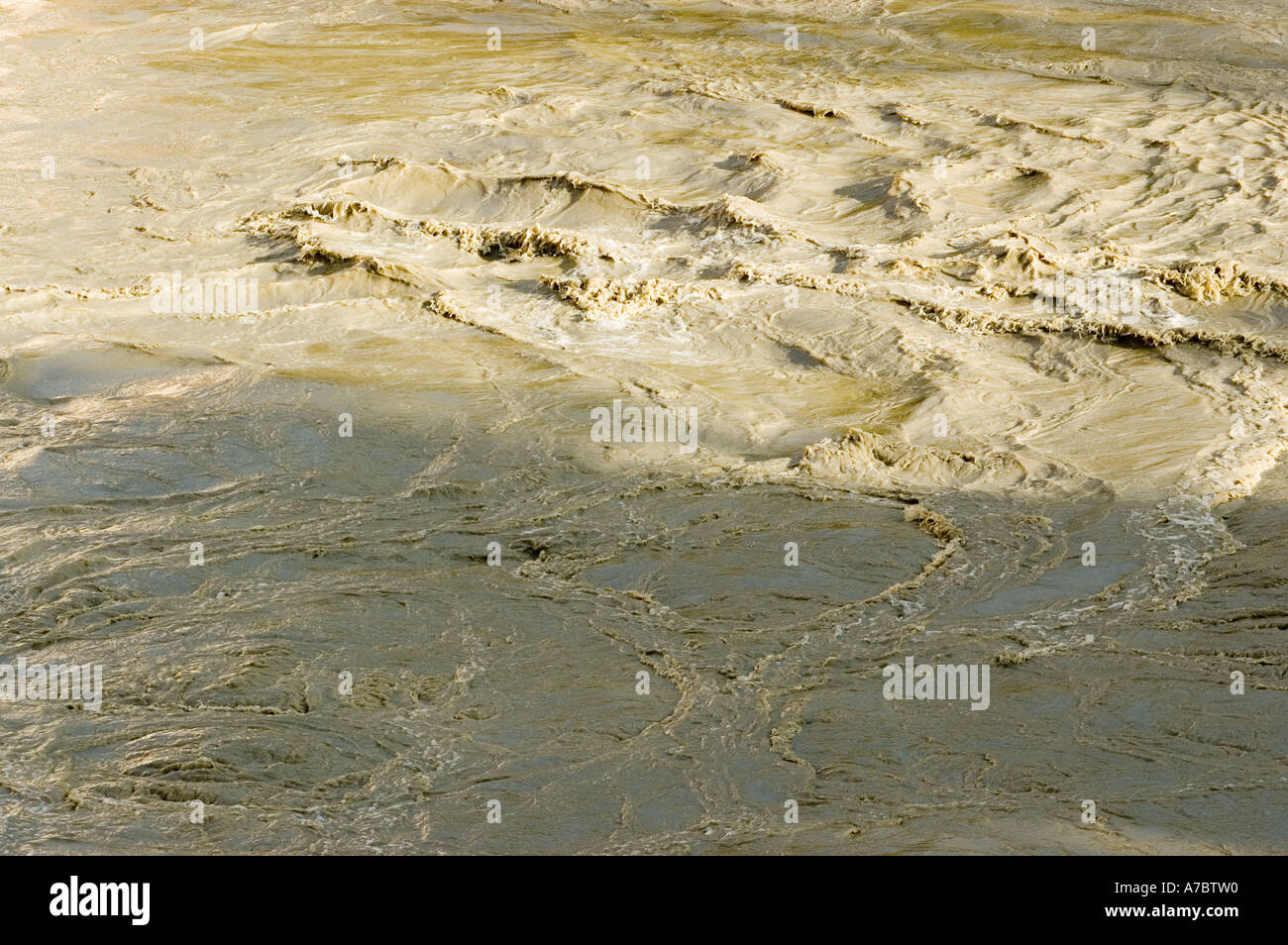 fast flood water in river Stock Photo - Alamy