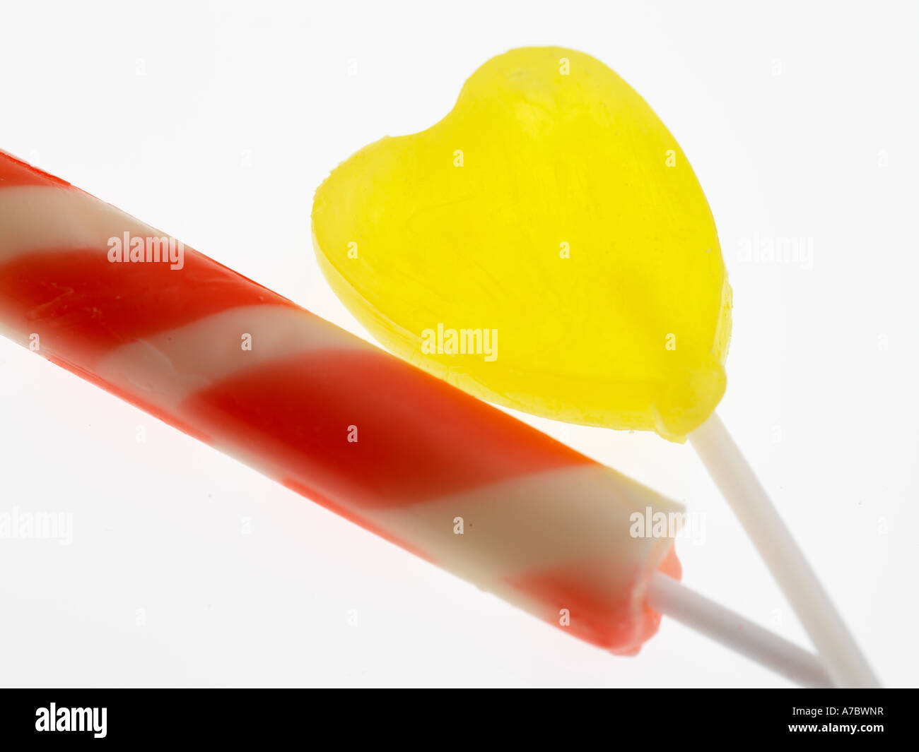 two, lollipop, close up, white background, colored, candy, sweet ...
