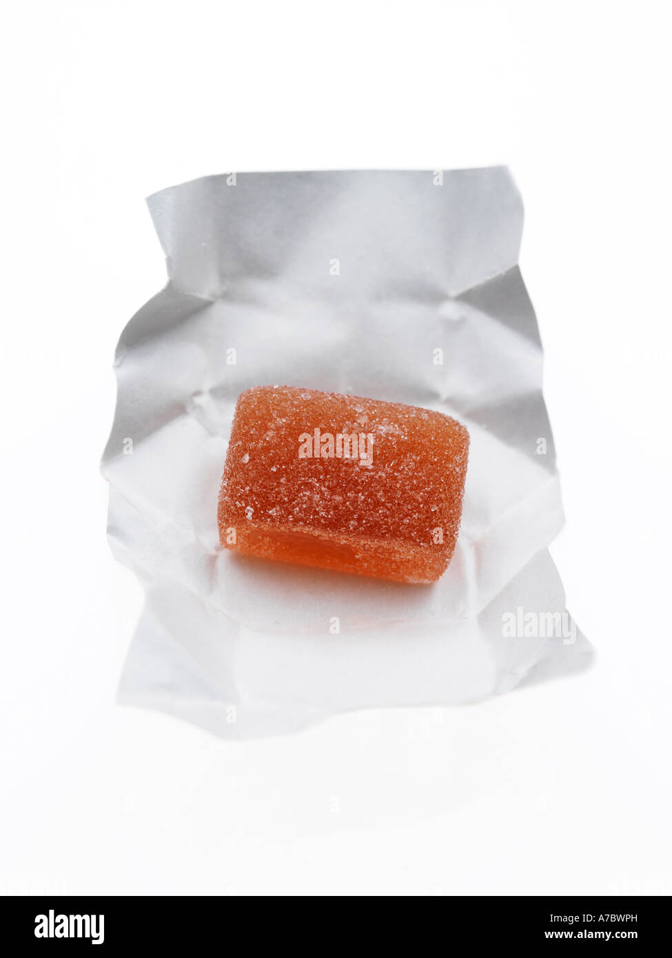 candy, close up, view from above, white background, sweet, sugary, soft ...