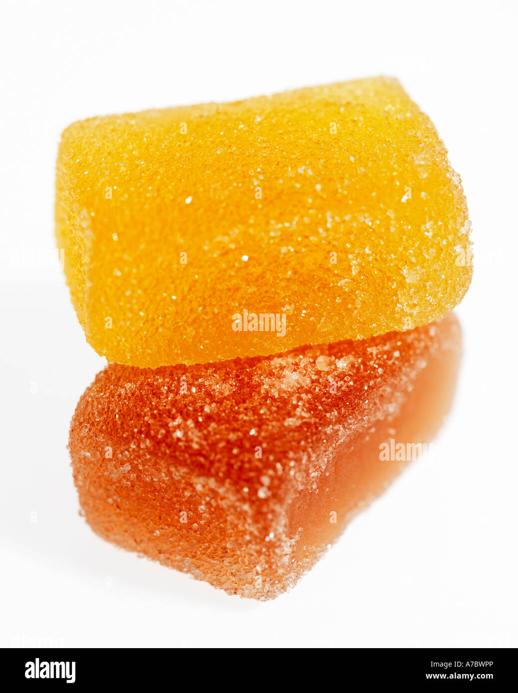 two, candy, close up, white background, sweet, sugary, soft, chewy ...