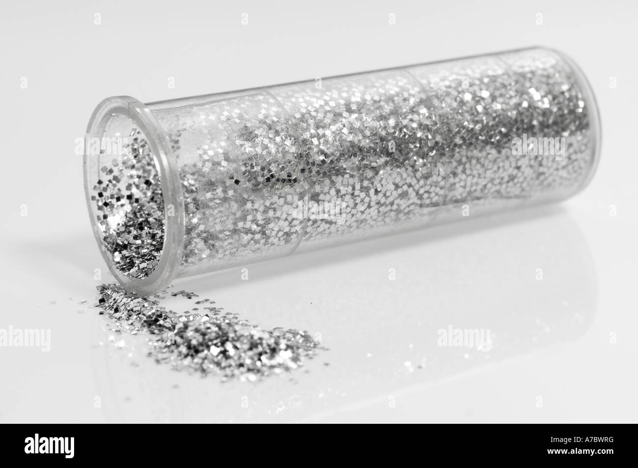 glitter, tube, white, powder, close up, landscaping, shimmering ...