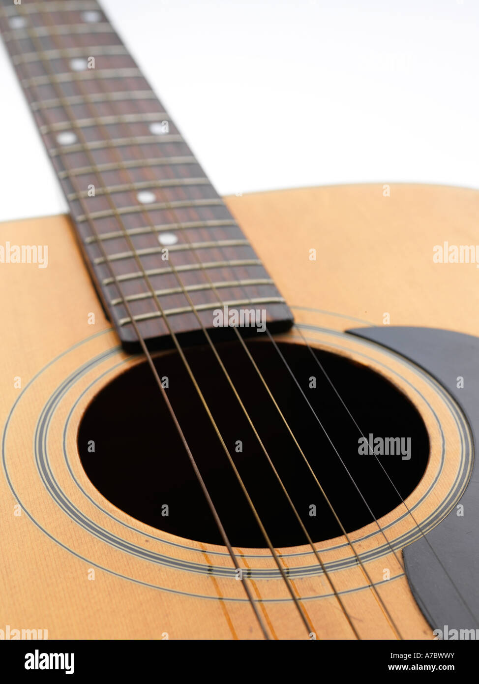 close up, white background, guitar, strings, solos, pop, rock, folk ...