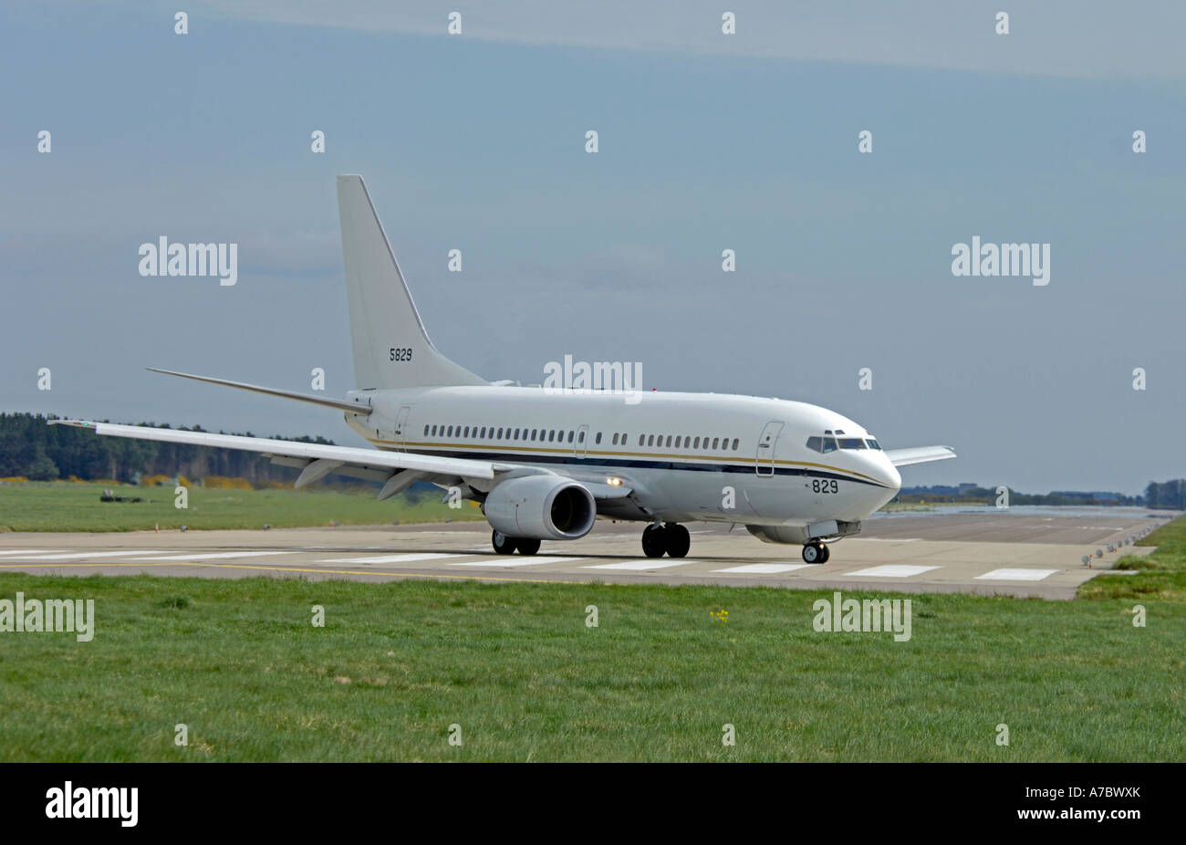 US Navy Boeing 737-700 BBJ1 Stock Photo - Alamy