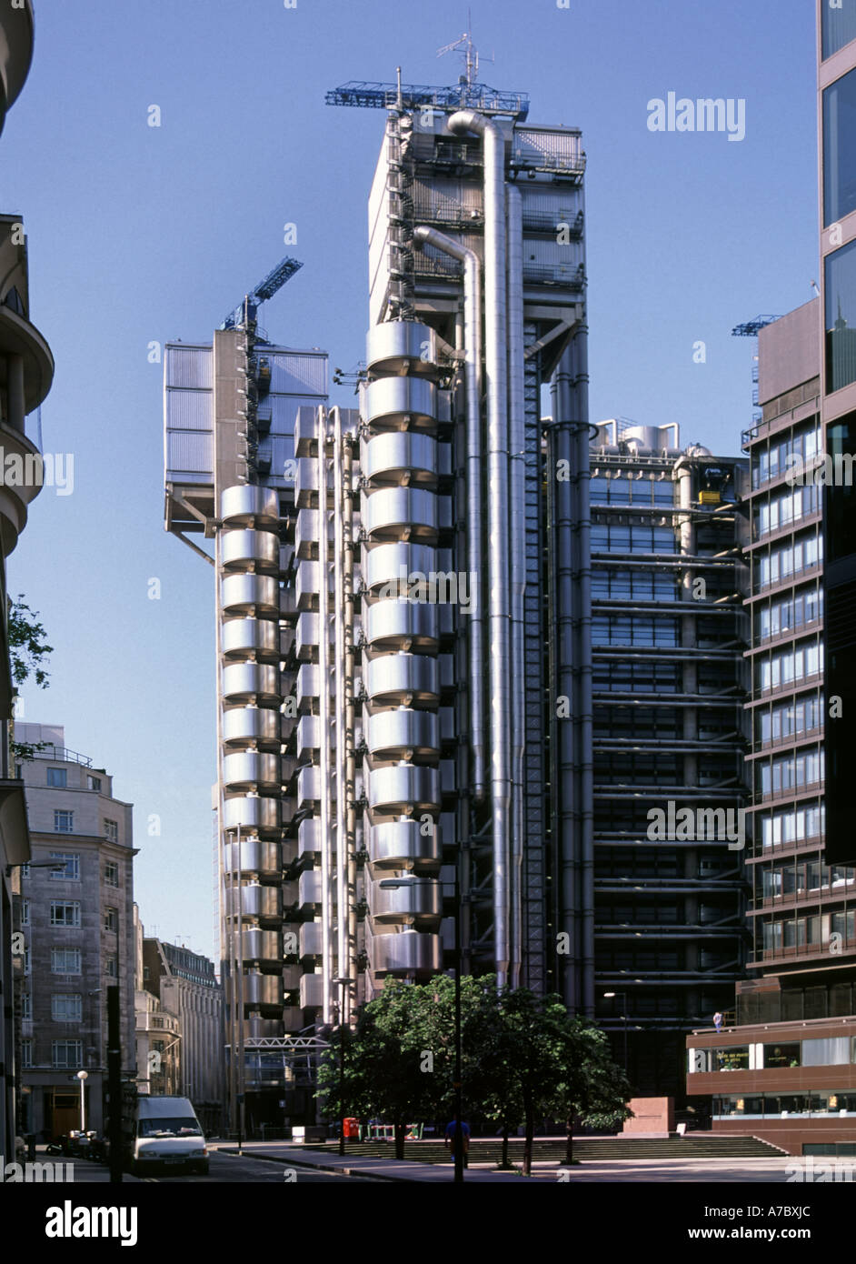 City of London Lloyds of London building at Number 1 one Lime Street ...