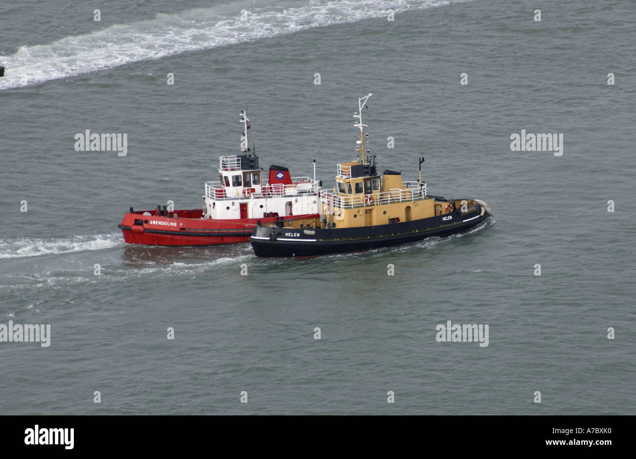 Royal Navy Marine Sevices Felicity Class Tug Boat Portsmouth Harbour ...