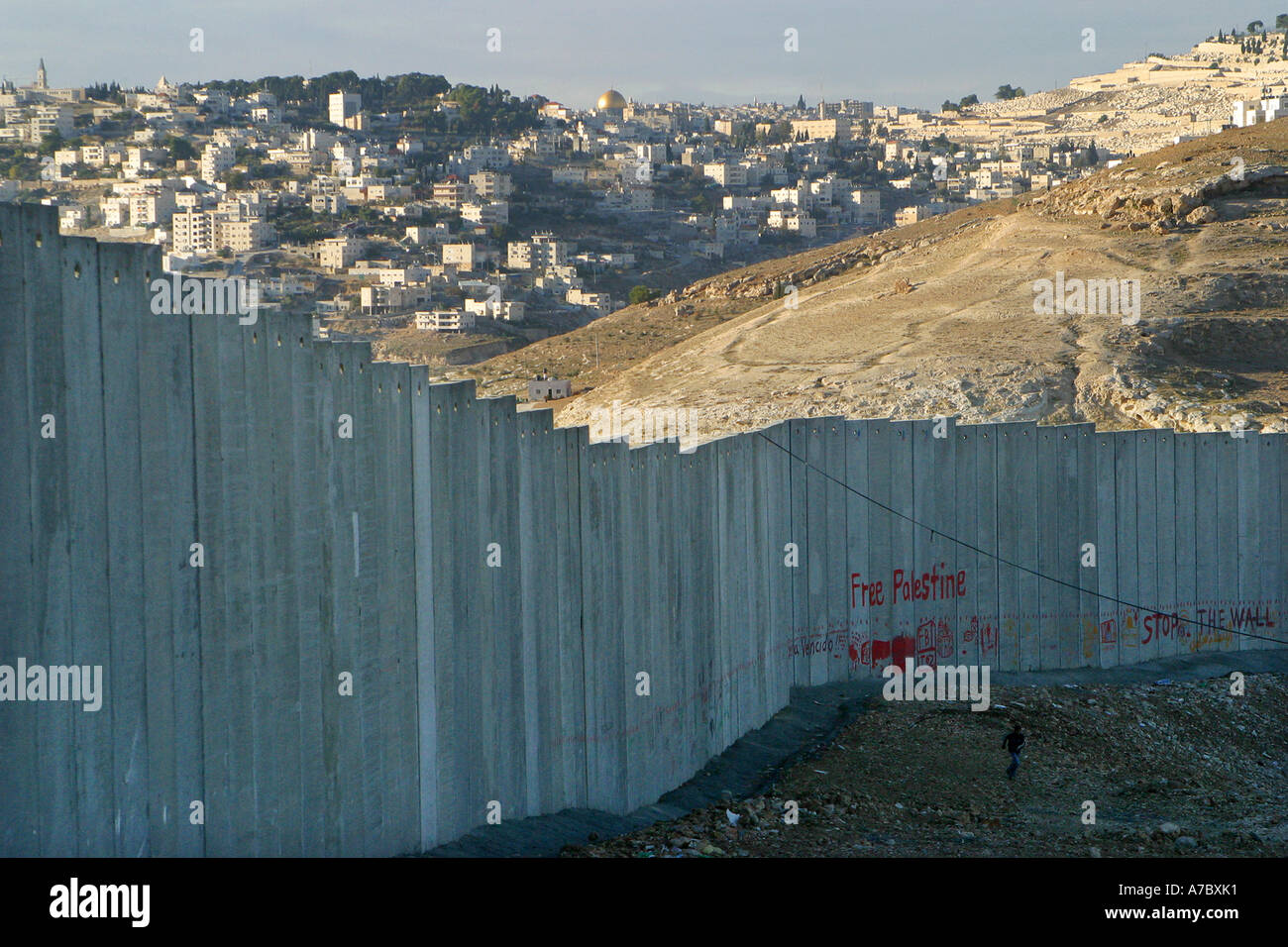 Jerusalem behind the wall Stock Photo - Alamy