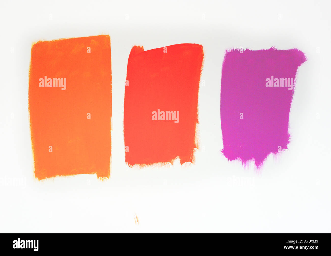 colour chart test samples Stock Photo - Alamy