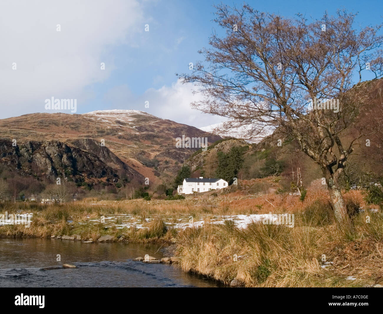 River glaslyn winter hi-res stock photography and images - Alamy