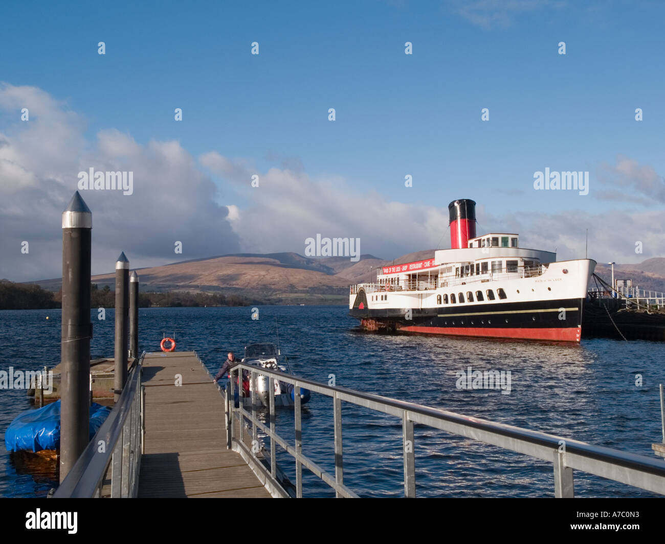 Duncan mills memorial slipway balloch hi-res stock photography and ...