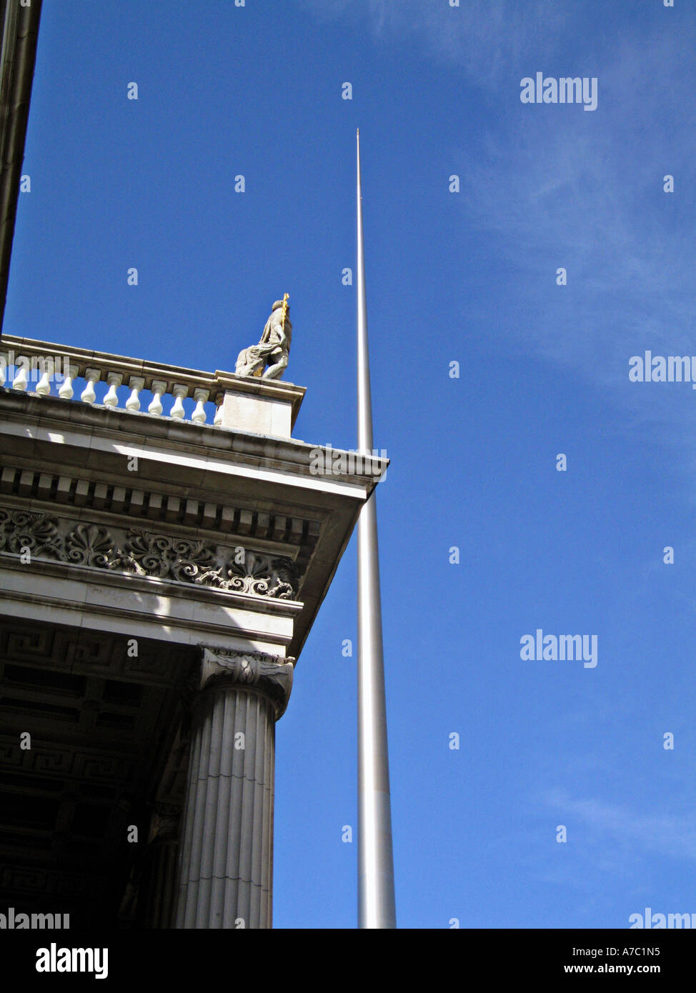 The Dublin Spire Stock Photo - Alamy