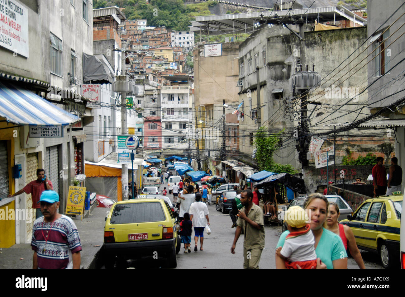 Rocinha favela, Rio de Janeiro, Brazil Stock Photo - Alamy