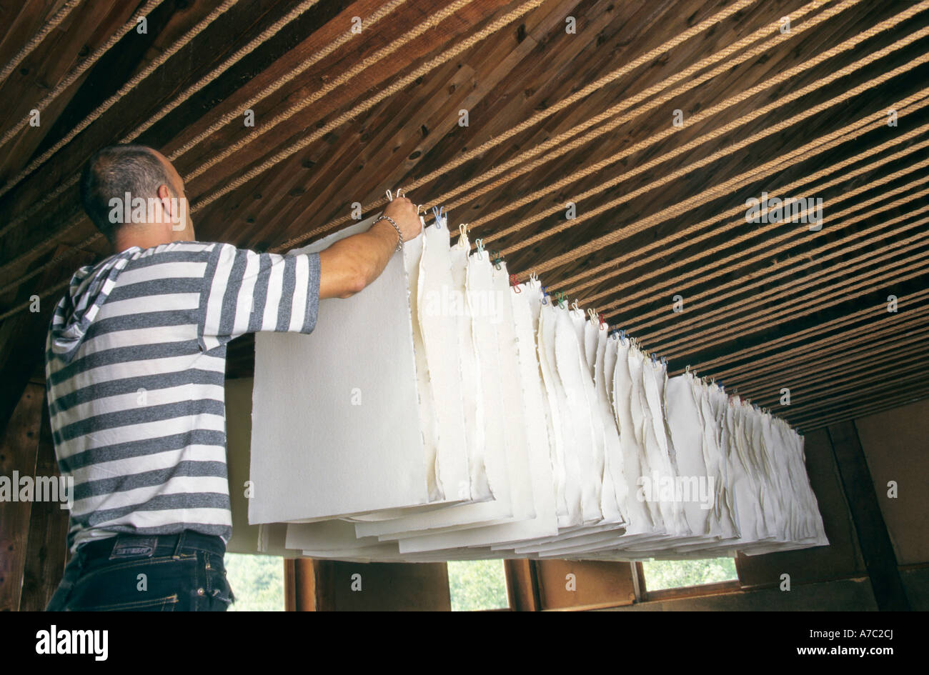 Richard de bas paper mill hi-res stock photography and images - Alamy