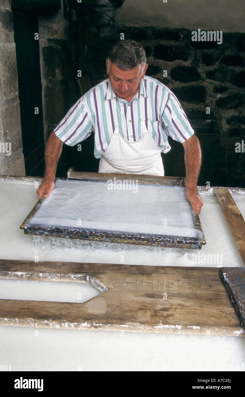 Richard de bas paper mill hi-res stock photography and images - Alamy