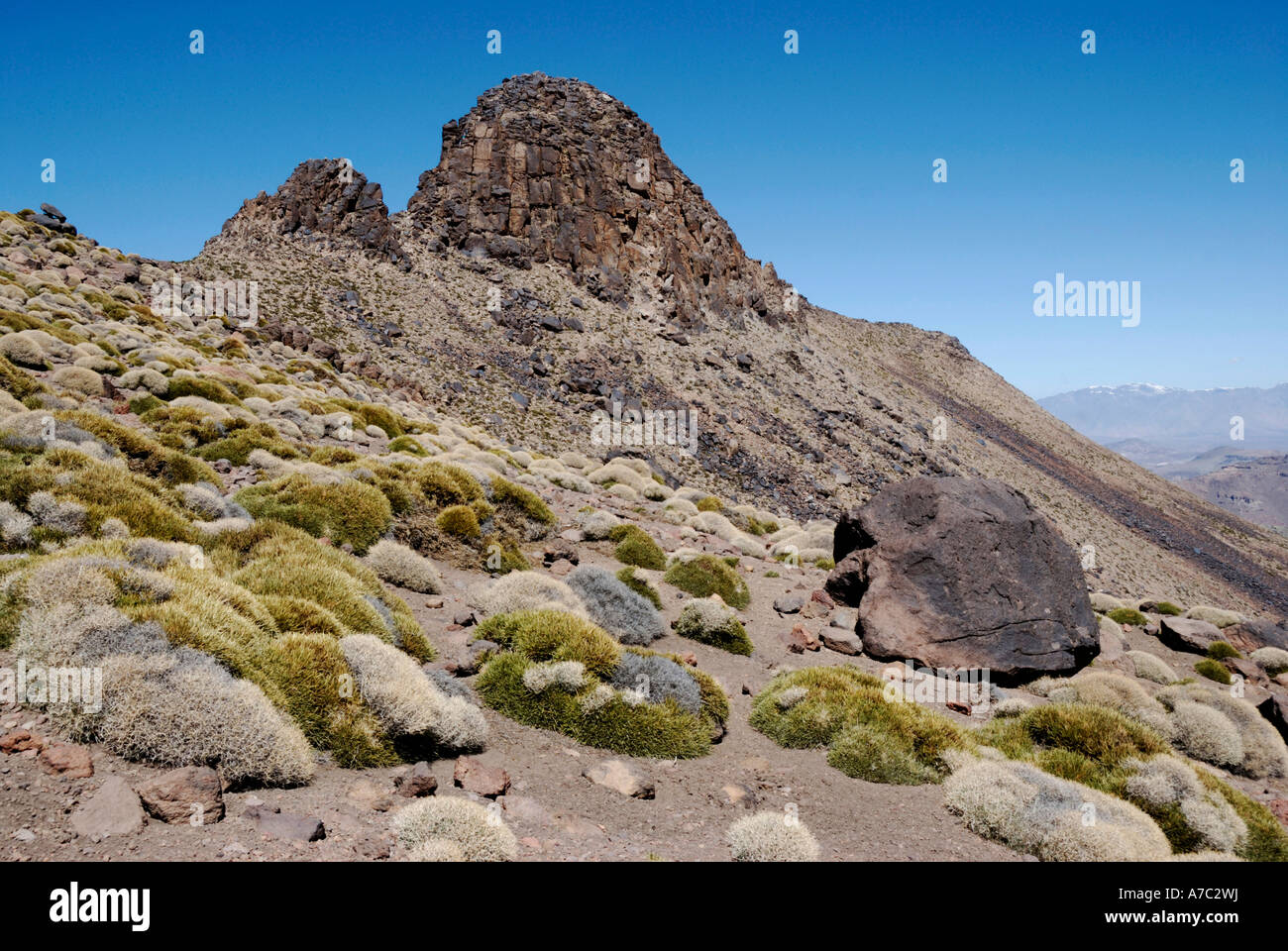 Summit of Jbel Siroua Atlas mountains Morocco Stock Photo - Alamy