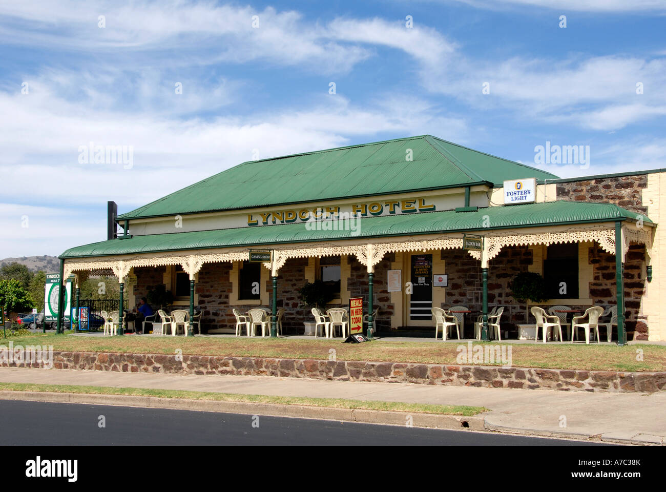 Lyndoch Hotel Lyndoch Barossa Valley South Australia Stock Photo - Alamy