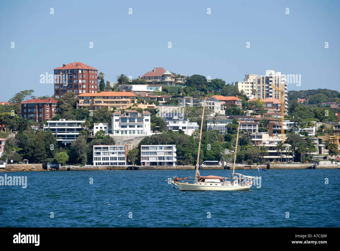 Point Piper Eastern Suburbs Sydney Harbour NSW Australia Stock Photo ...