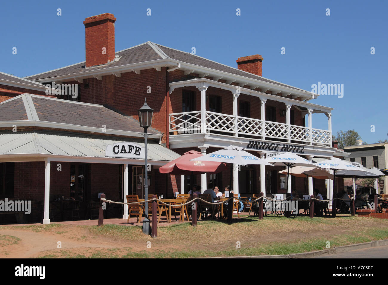 Bridge Hotel Echuca Victoria Australia Stock Photo - Alamy