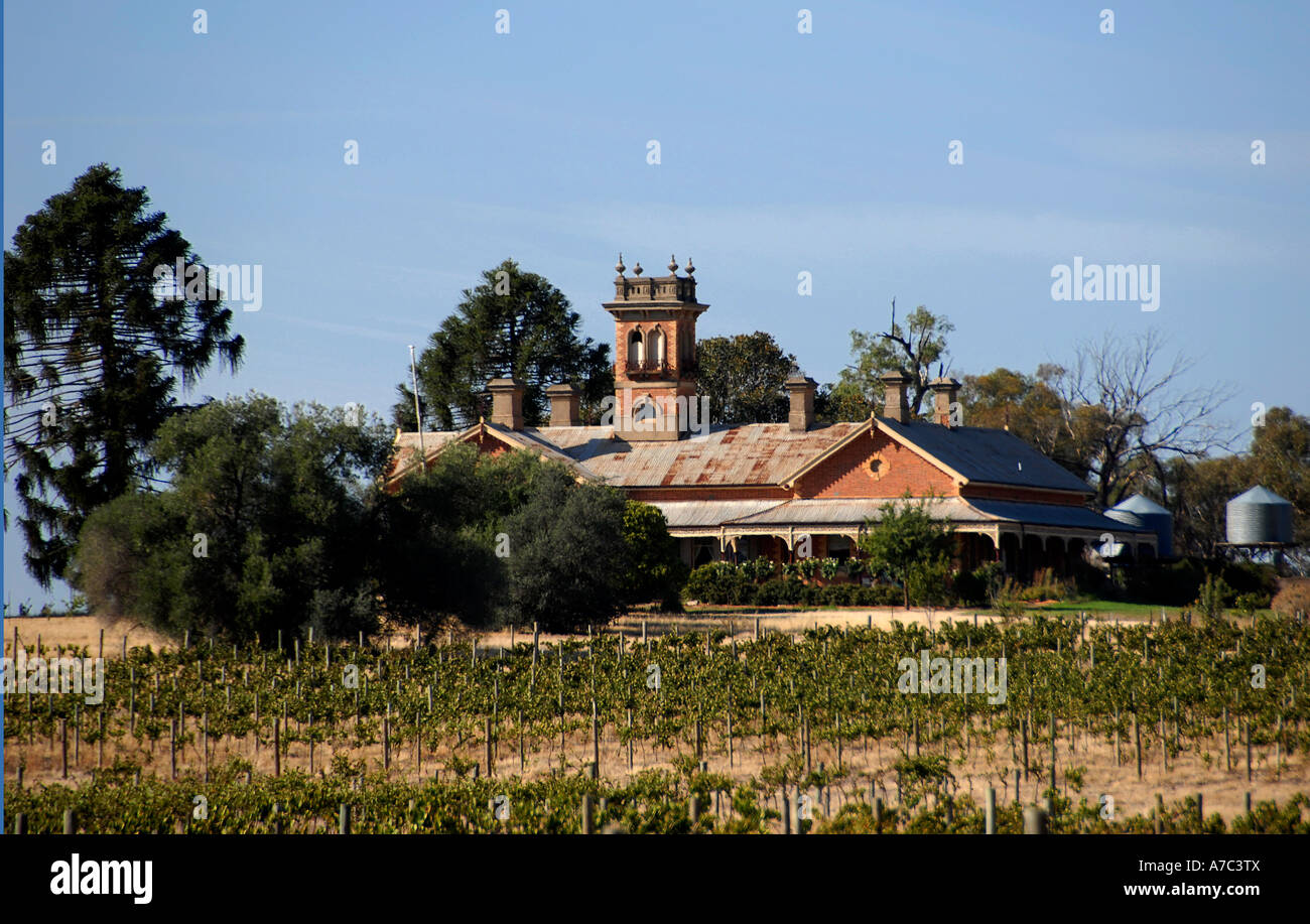 Olive Hills Homestead Rutherglen Victoria Australia Stock Photo - Alamy