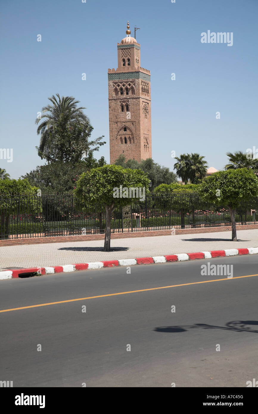 The tower of katoubia mosque hi-res stock photography and images - Alamy