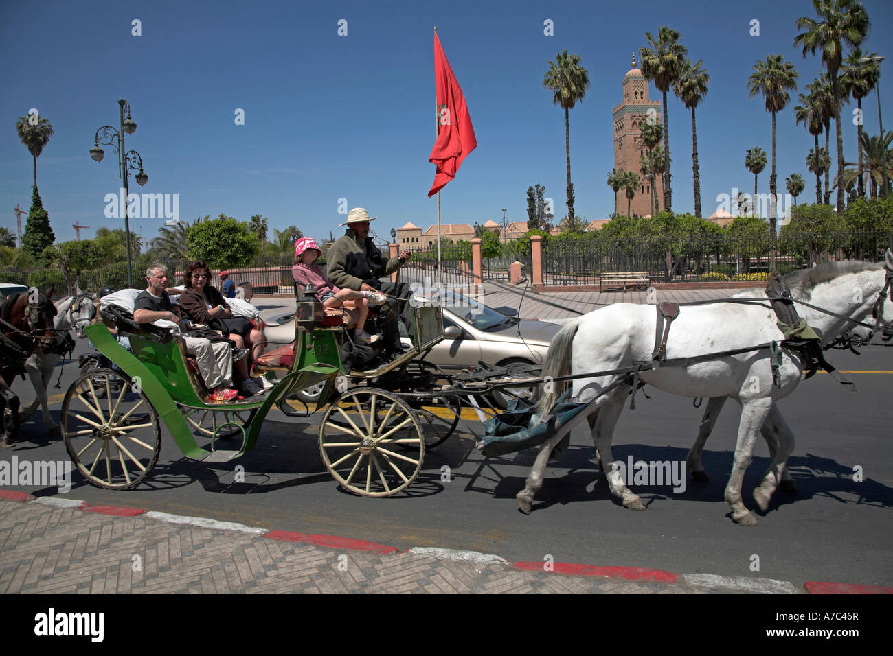 Caleche marrakech morocco hi-res stock photography and images - Alamy