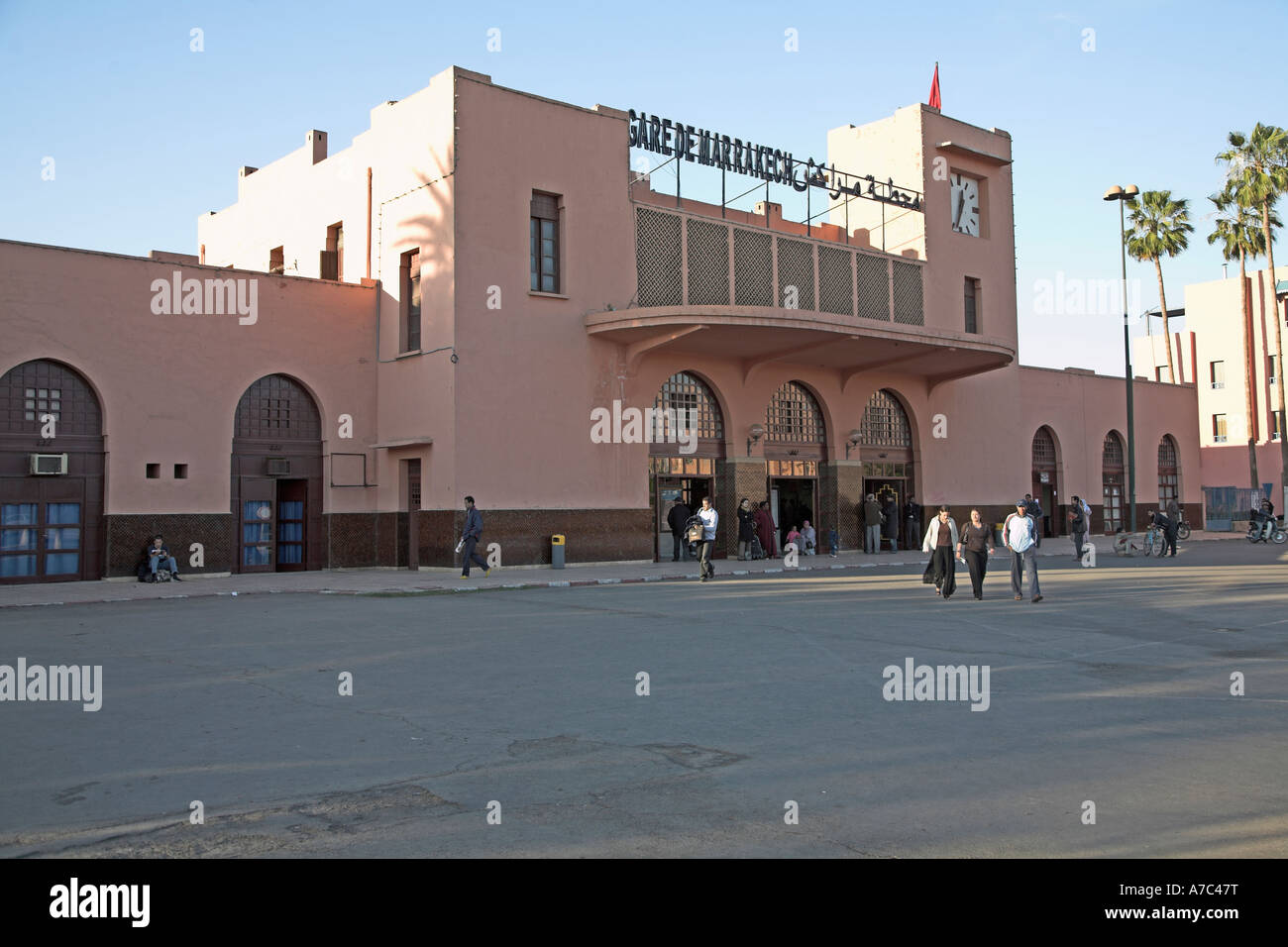 Gare de Marrakech railway station Marrakech, Morocco, north Africa ...