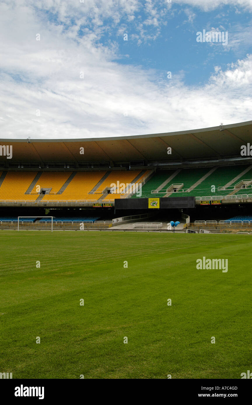 Football stadium pitch goal hi-res stock photography and images - Alamy