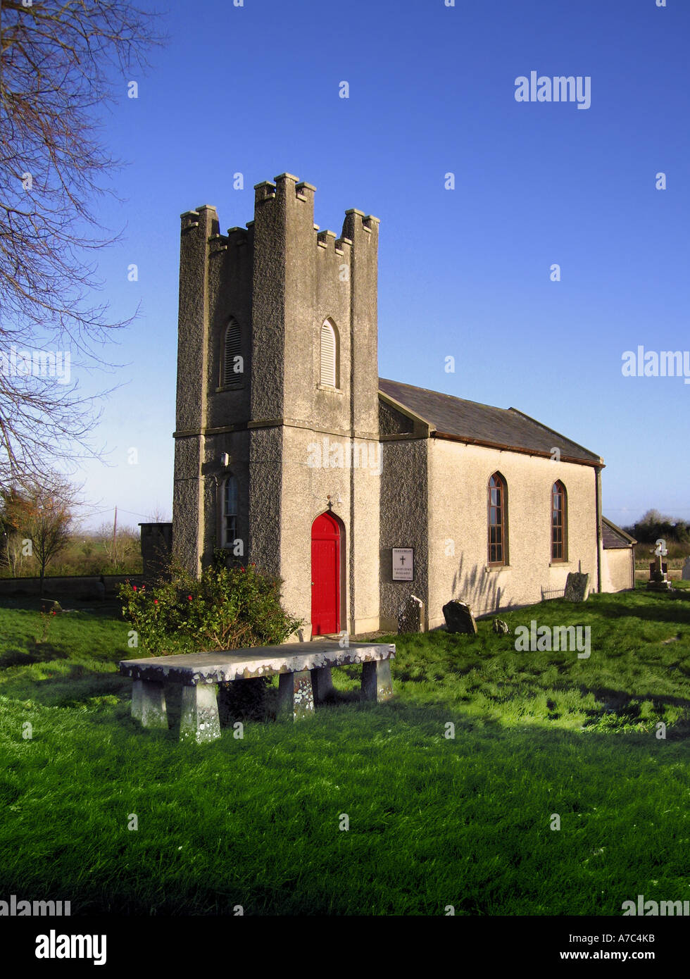 Saint David's protestant Church North County Dublin Ireland Stock Photo ...