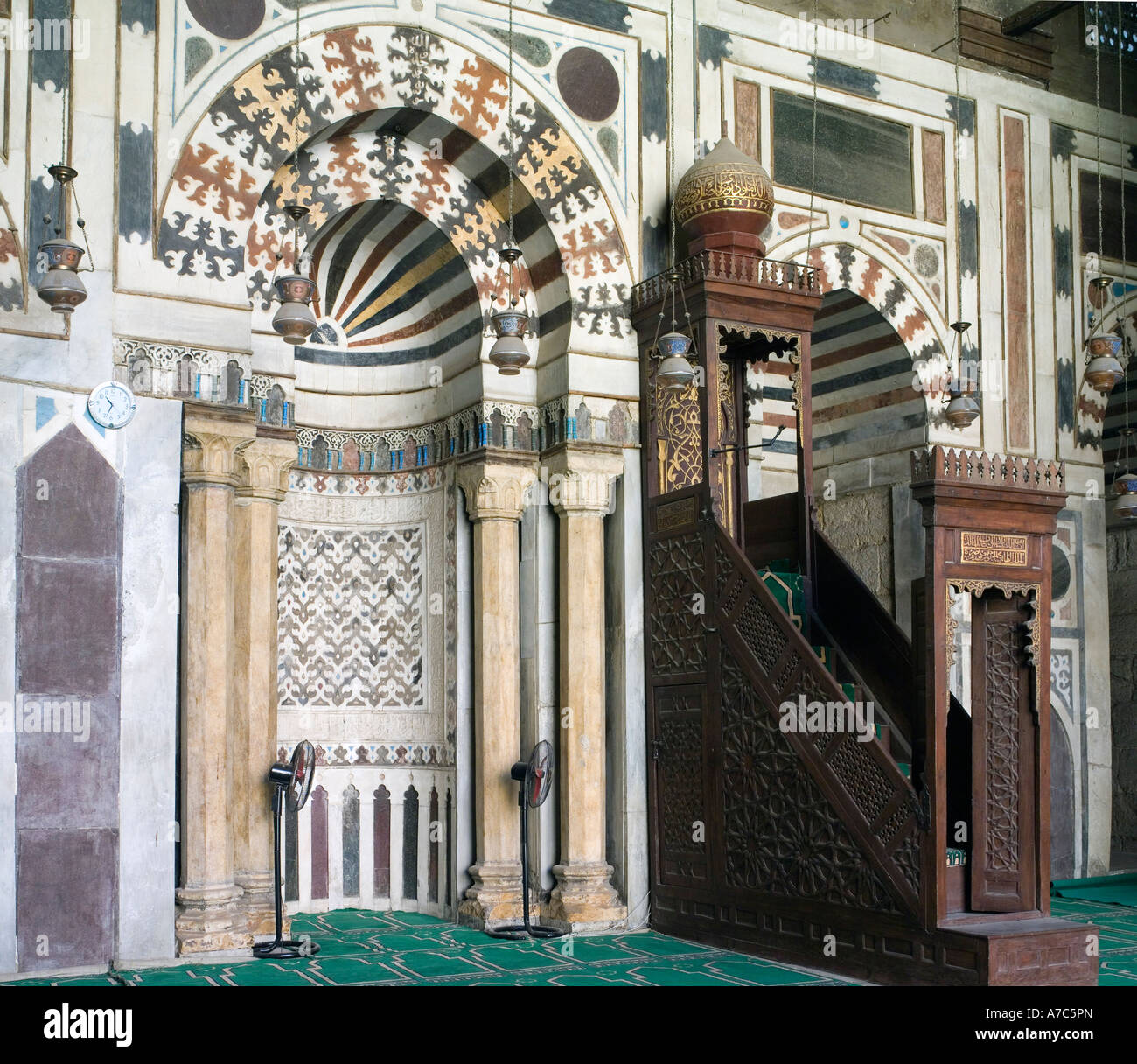 Complex of Sultan Barquq, Cairo, Egypt Stock Photo - Alamy