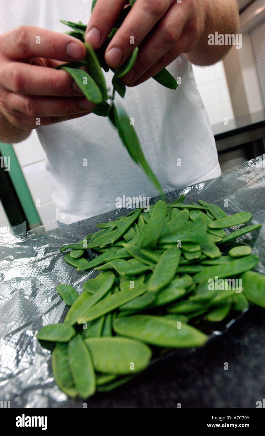 mange tout peas Stock Photo - Alamy