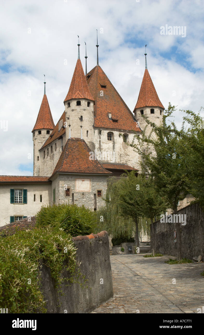 Thun castle view hi-res stock photography and images - Alamy