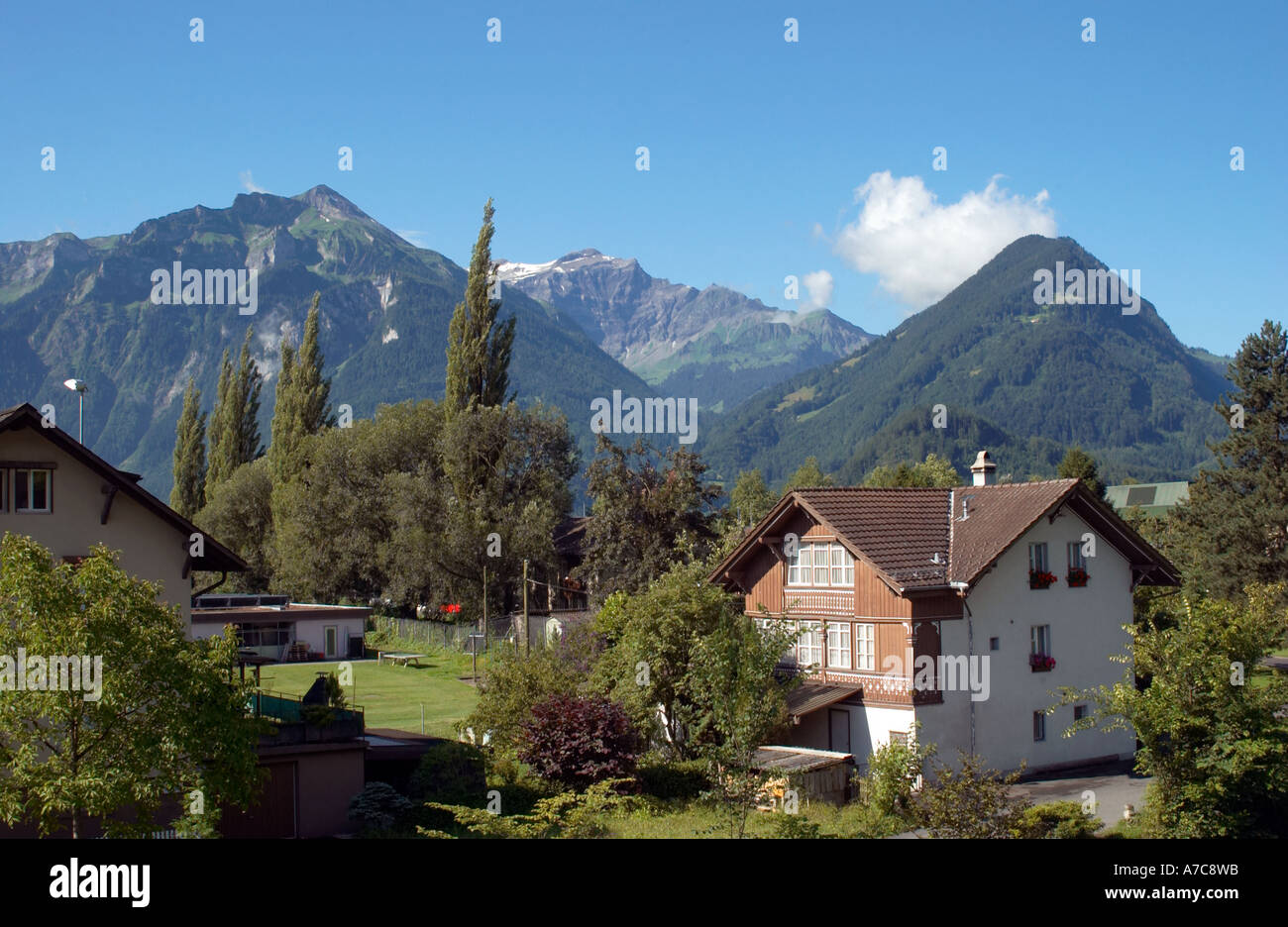 Backdrop of alps hi-res stock photography and images - Alamy