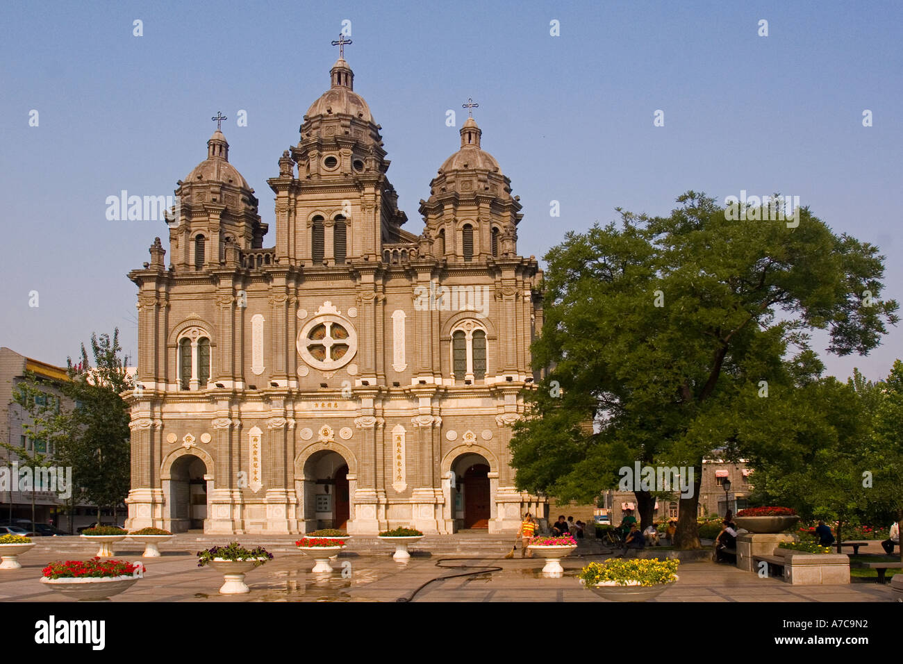 Church in Beijing China Stock Photo - Alamy