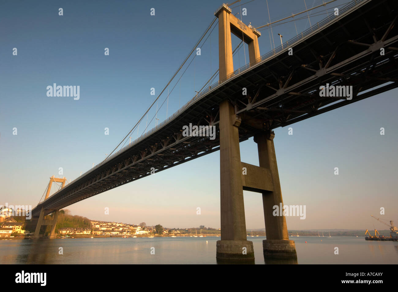 Tamar bridges Plymouth Devon UK Stock Photo - Alamy