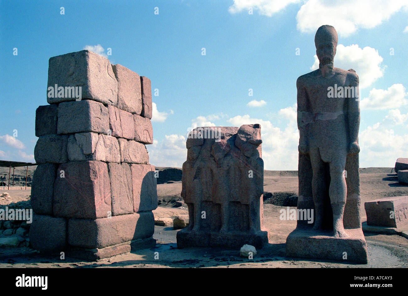 Ruins of tanis egypt hi-res stock photography and images - Alamy