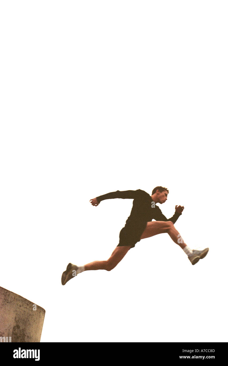 Leap into the unknown hi-res stock photography and images - Alamy